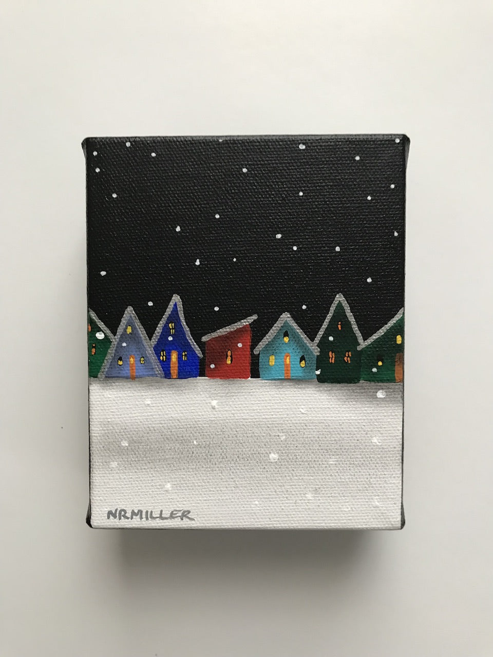 Falling Fast- 4 x 5” – NRMiller Art
